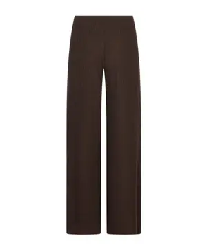 Agnona Straight-leg Ribbed Casual Pants