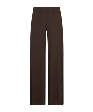 Agnona Straight-leg Ribbed Casual Pants - No