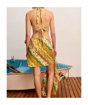 ALEMAIS Patterned Skirt
