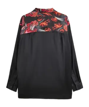 Y3 Graphic-print Button-down Shirt