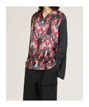 Y3 Graphic-print Button-down Shirt