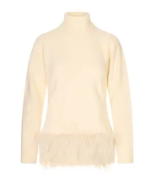 P.a.r.o.s.h Turtleneck Knit Sweater - Nude