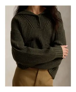 Polo Ralph Lauren Ribbed Shawl Collar Sweater