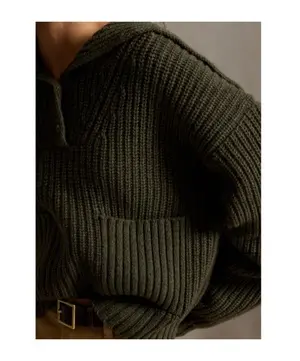 Polo Ralph Lauren Ribbed Shawl Collar Sweater