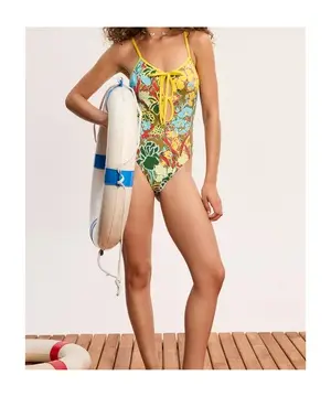 ALEMAIS Lace-up One-piece Swimsuit