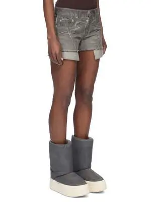 Rick Owens Lana Cut Off Shorts