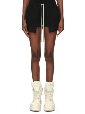 Rick Owens Drawstring Shorts - Black