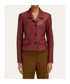FERRAGAMO Fitted Deerskin Jacket