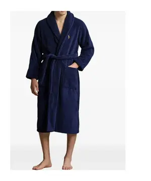 Polo Ralph Lauren Pony-motif Belted Dressing Gown
