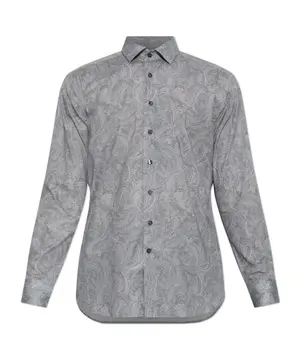 Etro Paisley-print Long-sleeve Shirt