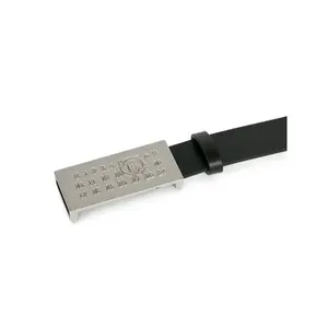 MAISON MARGIELA Numeric Buckle Leather Belt