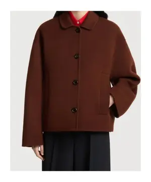 Marni Single-breasted Logo-embroidered Jacket
