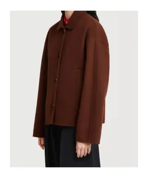 Marni Single-breasted Logo-embroidered Jacket