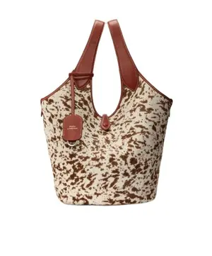 Polo Ralph Lauren Logo-detail Leather Tote Bag - Brown