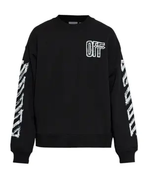 Off-White Logo Printed Crewneck Sweatshirt