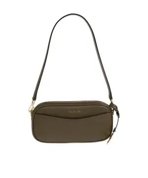 Michael Kors Zippered Shoulder Bag - Green