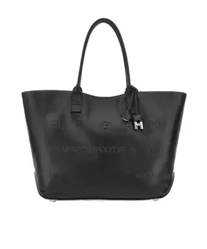 Hogan Address Medium Shopping Bag - Black