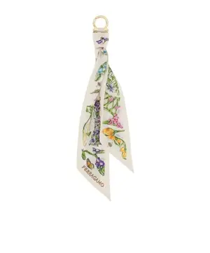 FERRAGAMO Silk Keyholder