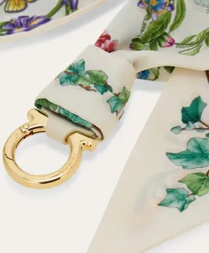 FERRAGAMO Silk Keyholder