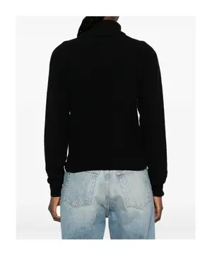 BASERANGE High-neck Ribbed Sweater