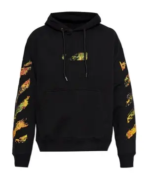 Off-White Long-sleeve Sweatshirt - Black