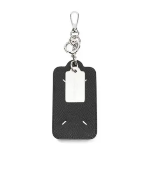 MAISON MARGIELA Logo-print Leather Keyring