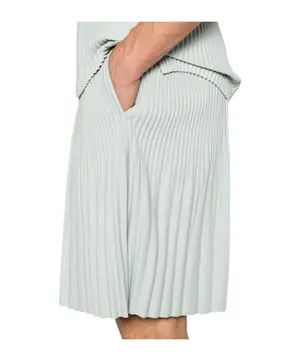 Issey Miyake Pleated Wide Leg Shorts