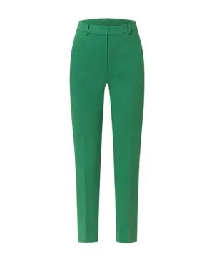 Max Mara Logo Casual Pants - Green