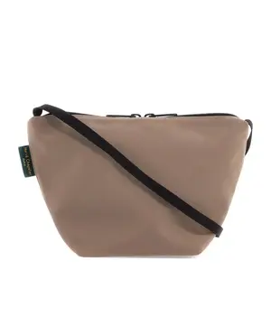 HERVE CHAPELIER Zippered Shoulder Bag - Beige