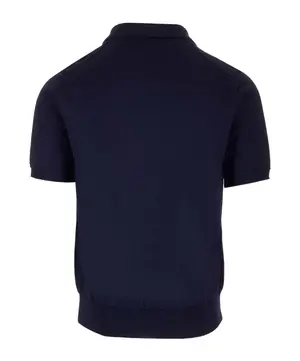 Comme Des Garçons Heart Patch Polo Shirt