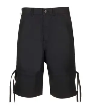 Comme Des Garçons Zip-off Bermuda Shorts
