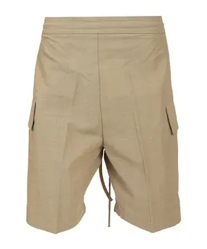 Fear Of God Logo-patch Drawstring Cargo Shorts