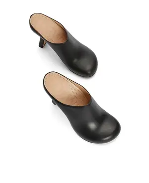 Loewe Round-toe Heeled Clogs