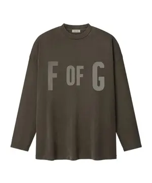 Fear Of God Long Sleeve T-shirt - Brown