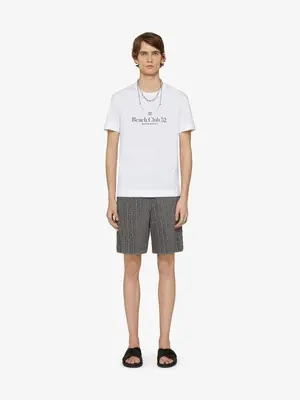 Givenchy Slim Fit T-shirt In Cotton With Logo