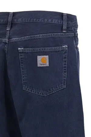 Carhartt Work In Progress Landon Logo Patch Tapered Jeans