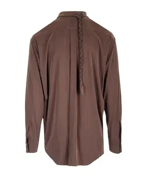 MAGLIANO Braid-detailed Long-sleeved Shirt
