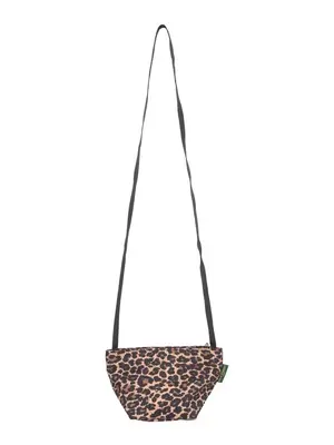 HERVE CHAPELIER Leopard Print Shoulder Bag
