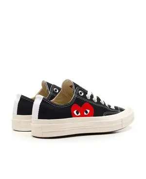 Play Comme Des Garcon X Converse Chuck Taylor 1970s Sneakers