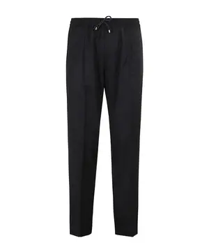 BRIGLIA 1949 Elastic Waistband Drawstring Casual Pants