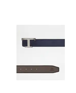 TOD'S Timeless Buckled Reversible Belt