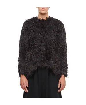 Comme Des Garçons Long-sleeved Sweater - Black
