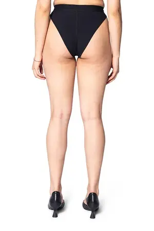 MARINE SERRE Moon Logo Stretched Jersey High-waist Briefs