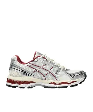 Asics Gel-kayano 12.1 Lace-up Sneakers - Cream/pure Silver