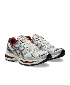 Asics Gel-kayano 12.1 Lace-up Sneakers - Cream/pure Silver
