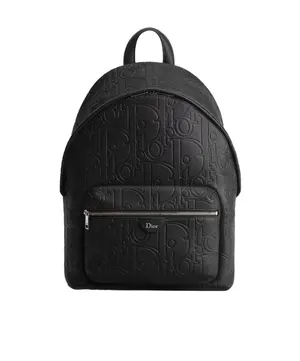 Dior Rider Zipped Backpack - Black