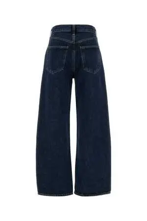 AGOLDE Buttoned Tapered Leg Jeans