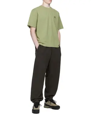 Stone Island Logo Patch Short Sleeve T-shirt - Sage Color
