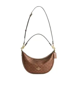 COACH Aria Shoulder Bag In Signature Canvas