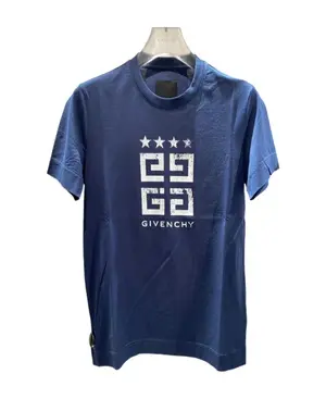 Givenchy Faded 4g Logo Printed Crewneck T-shirt